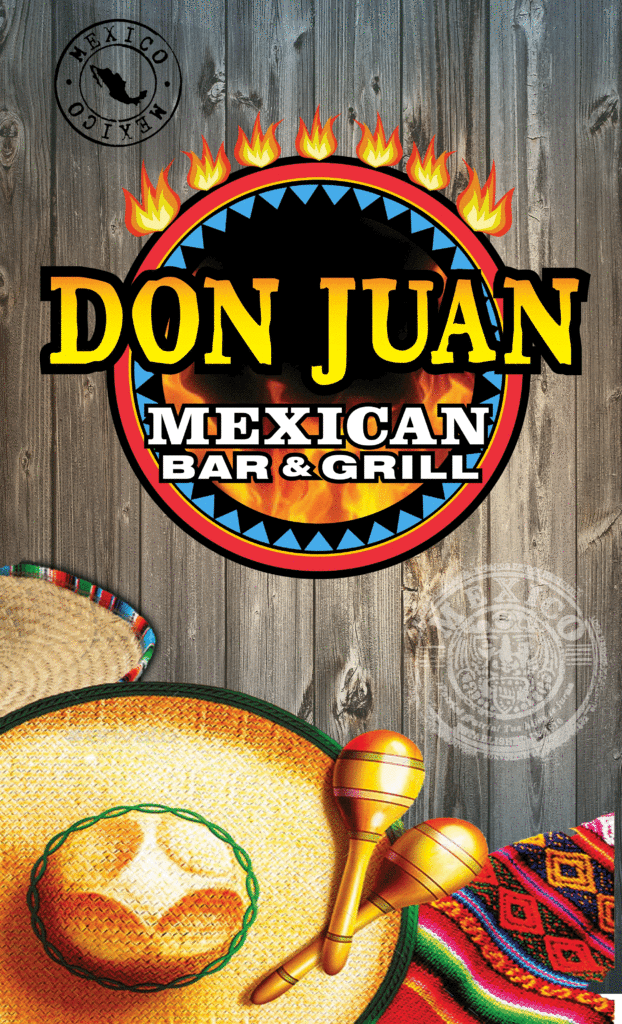 Don Juan Mexican Bar & Grill Menu - Don Juan Mexican Bar & Grill